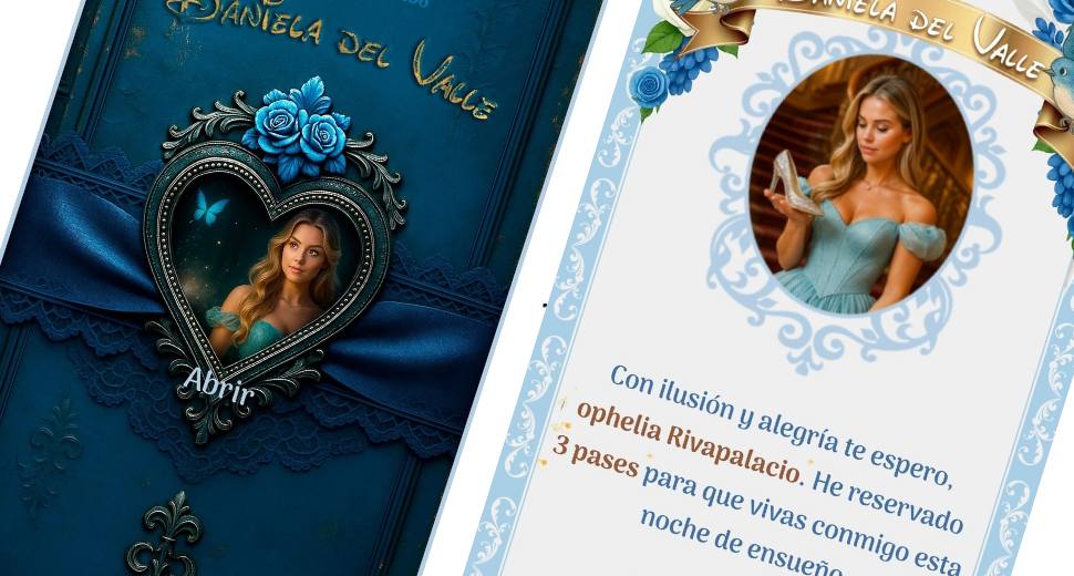 Invitación Digital con Pases QR, muestra en tiempo real nombre de ...